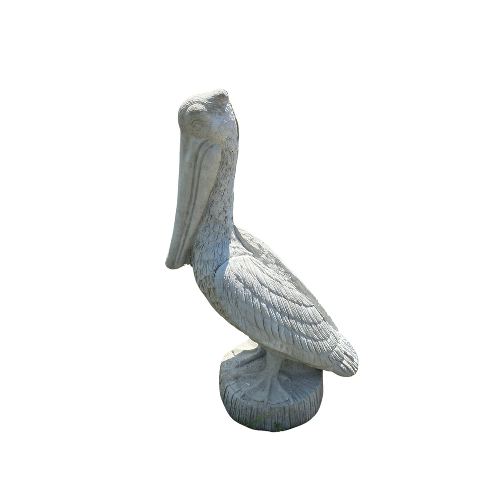 Concrete Pelican Statue – White Elephant Mandeville